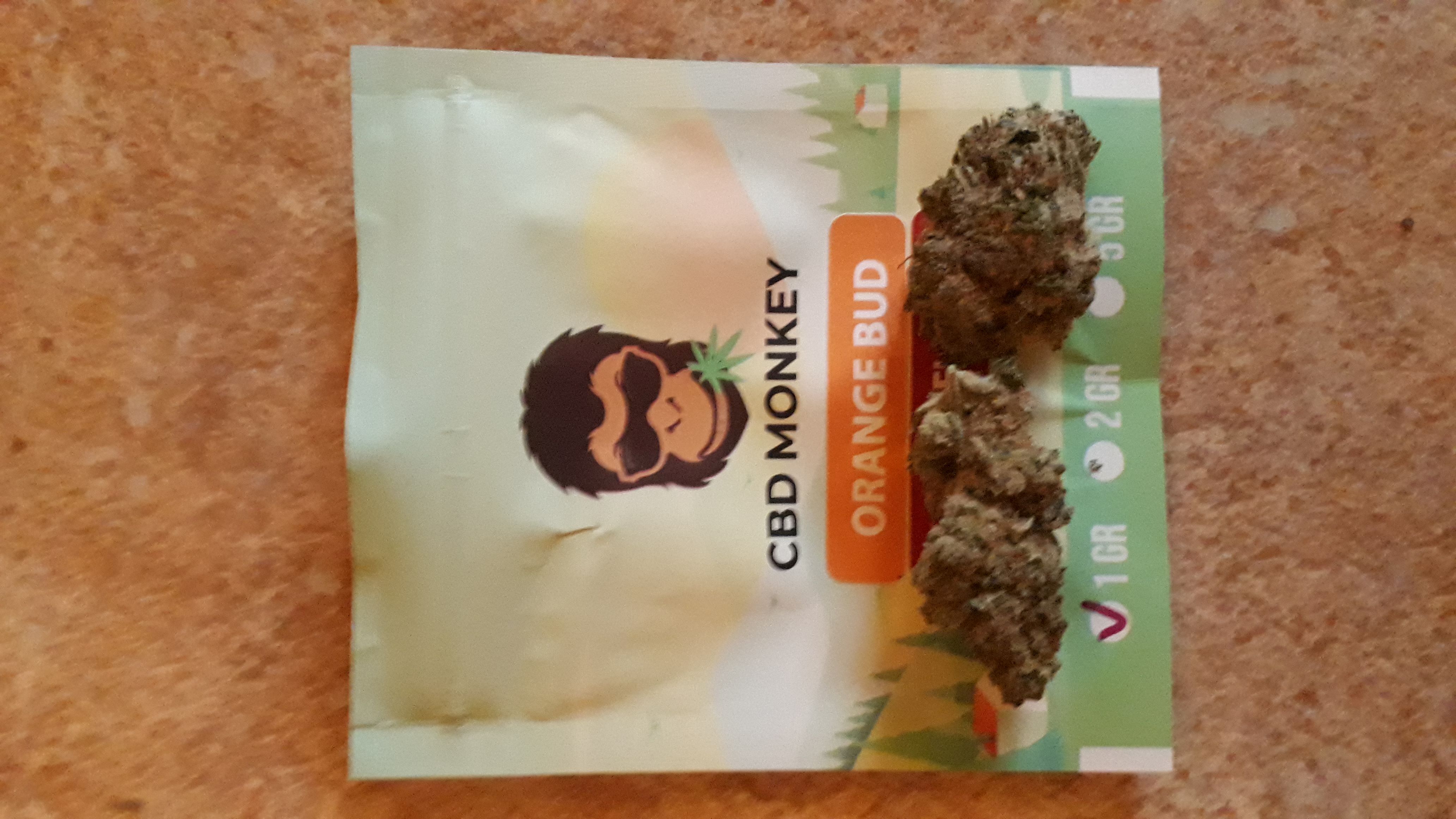 Orange Bud CBD cultivée en intérieur - Taux de 14%