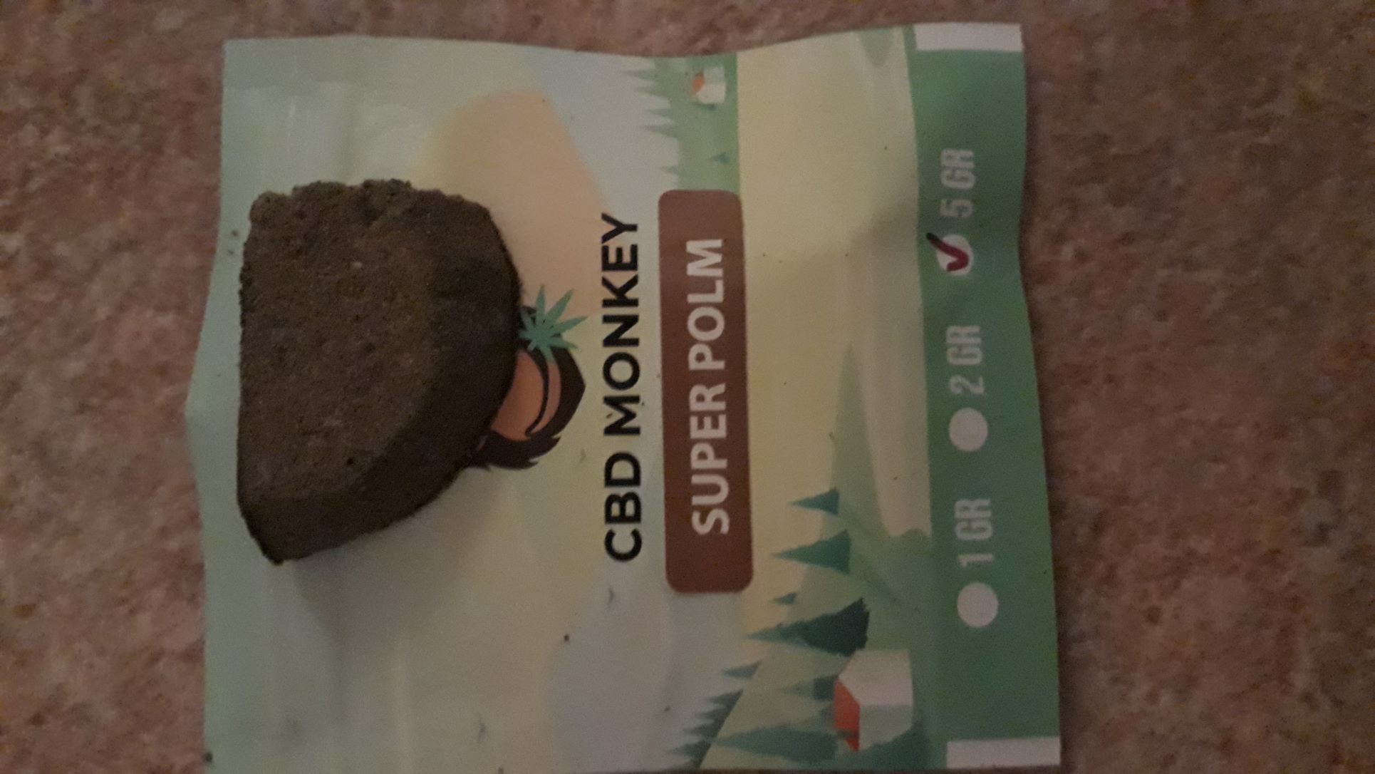 Super Polm CBD 17% - Résine CBD de qualité